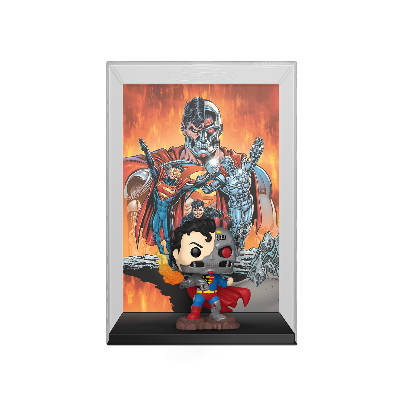 Cyborg Superman Superman Pop Comic Cover